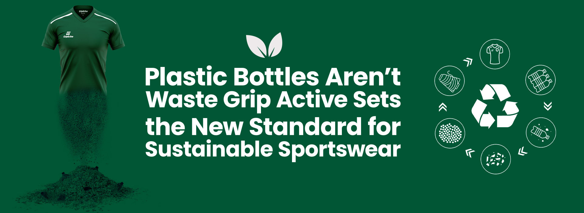 Sustainable Sportswear by Grip Active: Transforming Plastic Bottles
