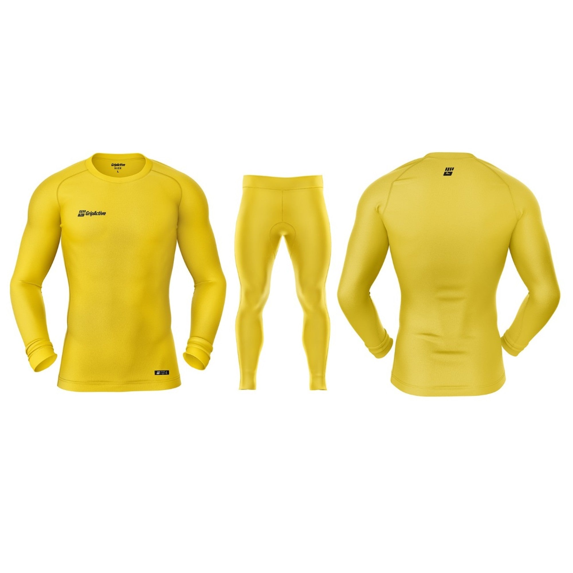 Condorrat FC Baselayer - Yellow – Grip Active Limited