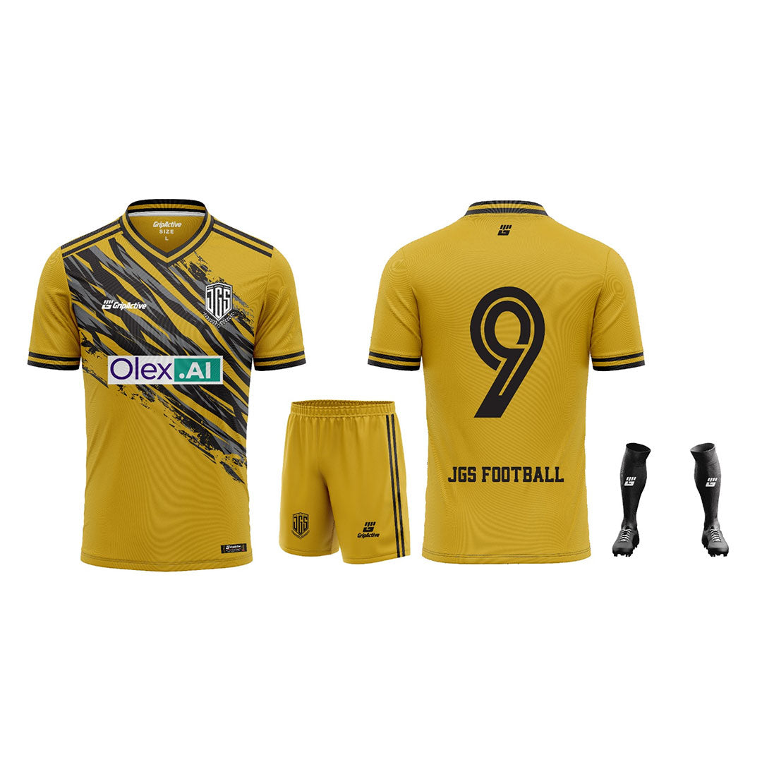 JGS FC Gold Match Kit – Grip Active Limited