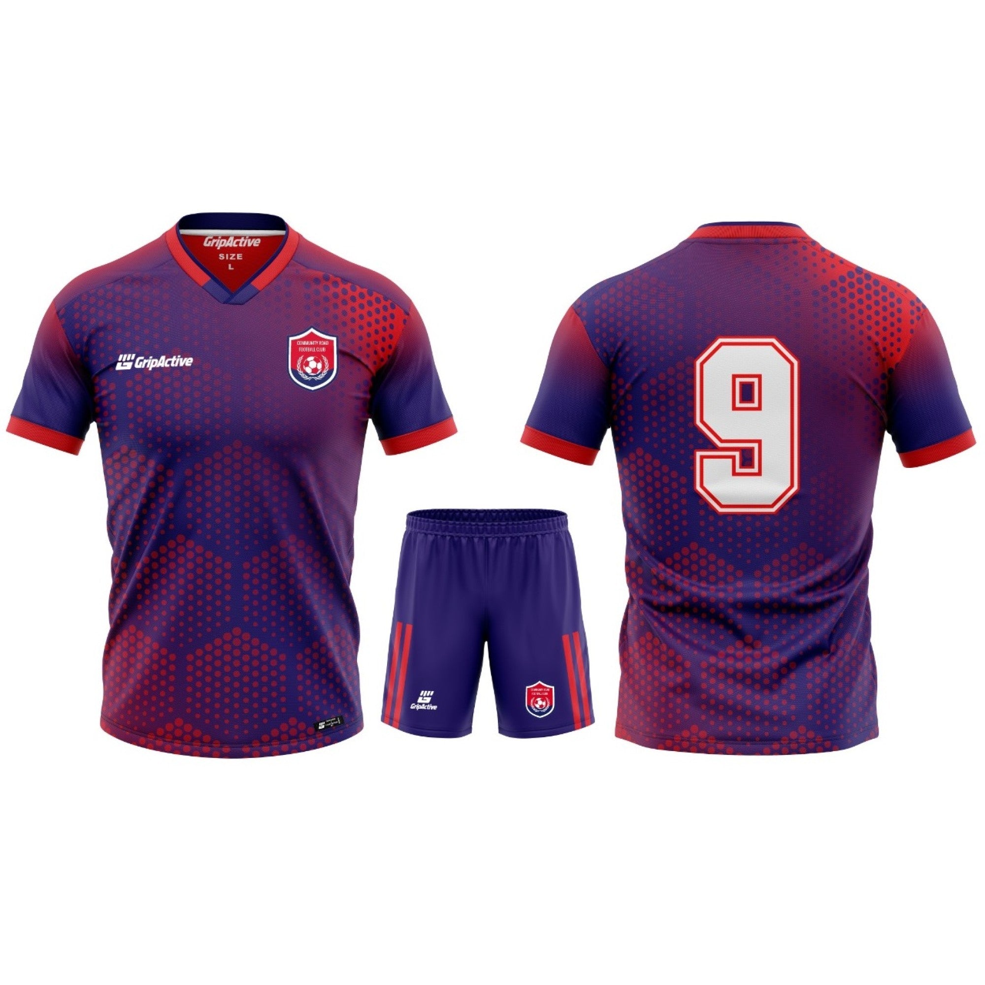 Community Road FC Training Kit – Grip Active Limited