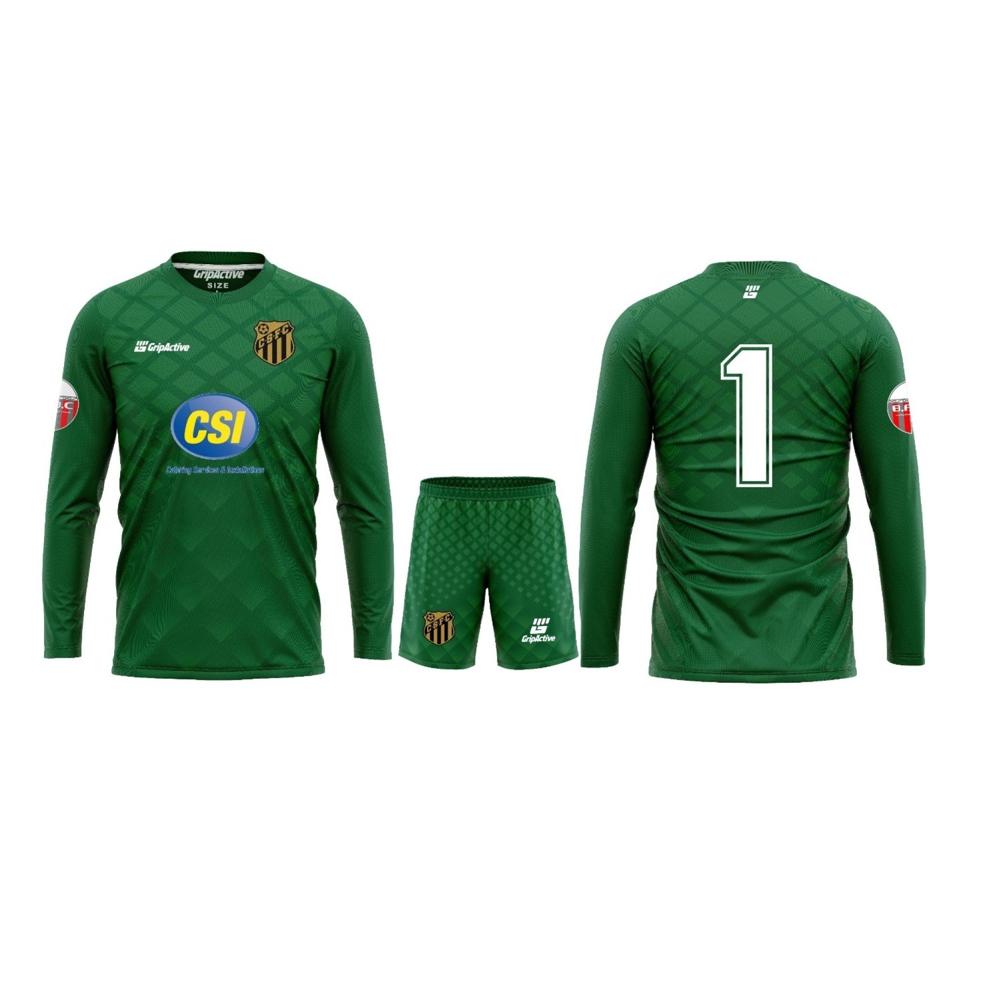 Club Santos FC Goalkeeper Kit – Grip Active Limited