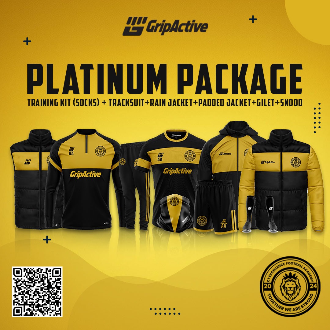 MC Excellence Football Academy Platinum Package – Grip Active Limited